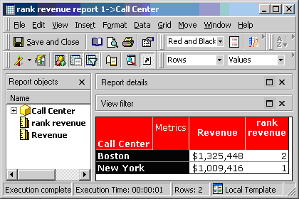 KB12755: How to use the metric level (dimensionality) settings in ...