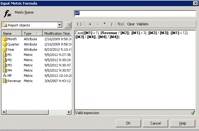 KB41242: How to design percent to total metric in a grid dynamically ...