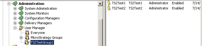 KB31096: How to import a Windows NT group and its users into MicroStrategy in the MicroStrategy ...