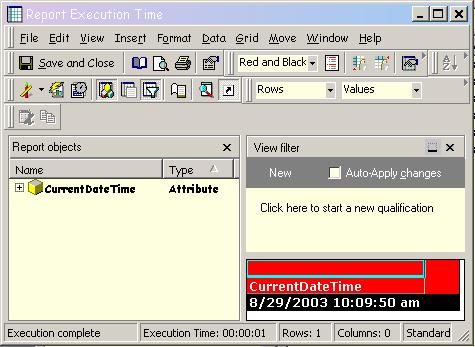 KB8825: How to add a timestamp to a HTML Document to display when the report was last executed ...