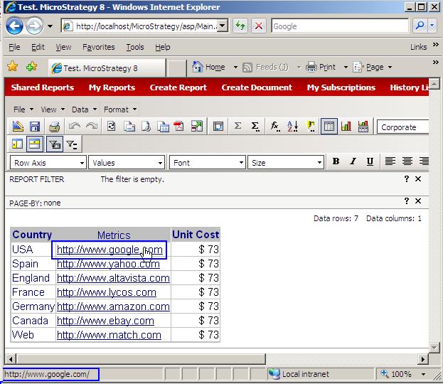 KB19021: How to create an attribute form as a hyperlink or uniform resource locator (URL) in ...