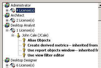 KB11144: How to determine the source of privileges assigned to users in MicroStrategy Developer 10.x