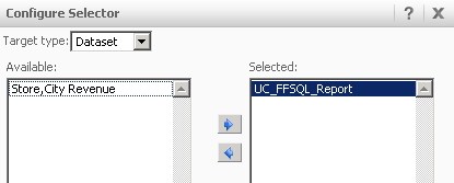 KB43560: How to use a selector to target a freeform SQL report using ...