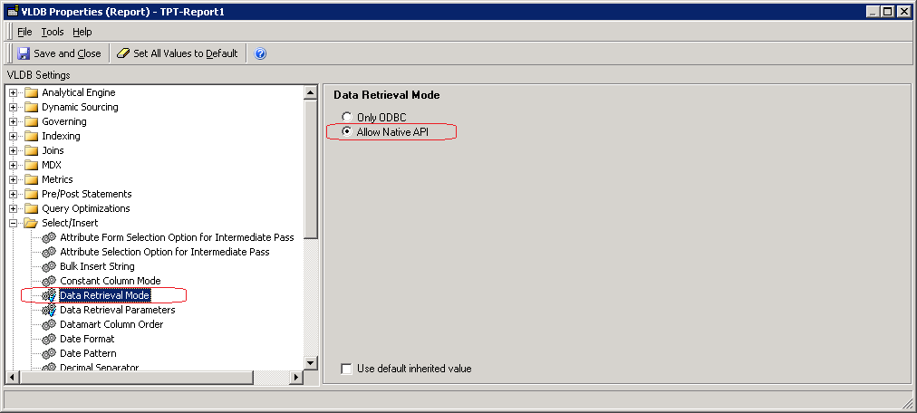 KB261770: How to enable Teradata Parallel Transporter (Teradata Native ...