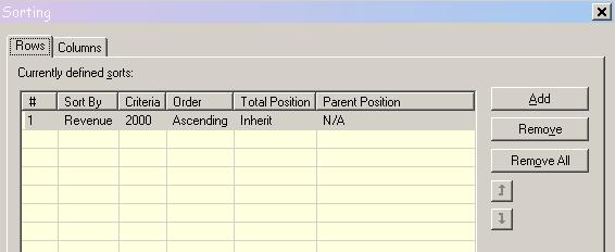 KB9019: How to define the Advanced Sorting option when sorting by the ...