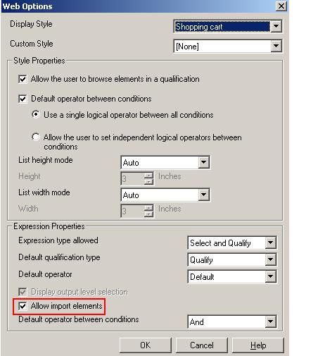 Kb31829 How To Enable Microstrategy Web Users To Import An Element List Into A Filter Using