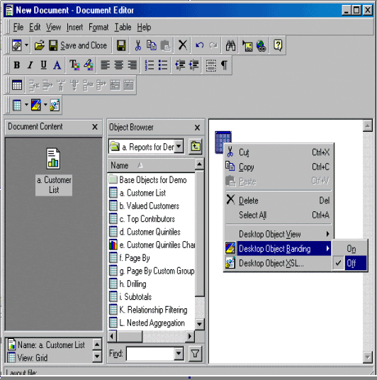KB5229: How to merge duplicate row headers in a MicroStrategy 10.x HTML Document
