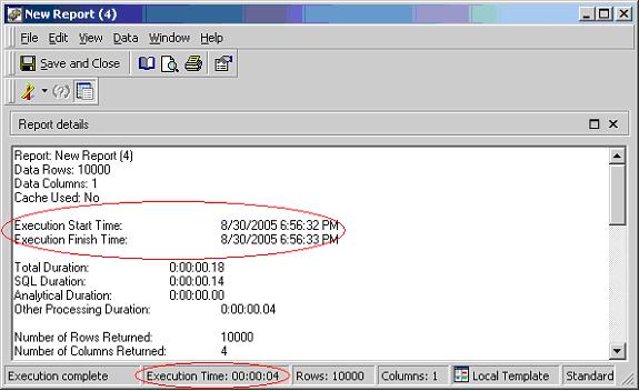 KB12502: What is the difference between Execution Start and Stop Time ...