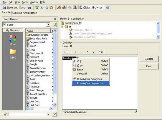 KB31916: How to display row numbers in one column on the report in MicroStrategy Developer 9.4.x ...