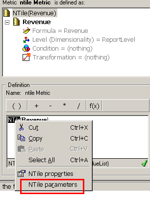 KB17704: How to use the Ntile function for ranking metric values by ...