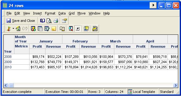 KB38454: "Error: SQL Generation Complete Maximum number of result rows retrieved per report was ...