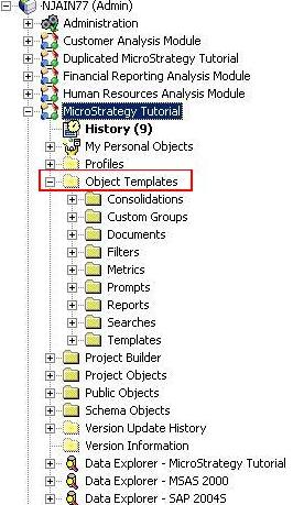 KB13466: How to set defaults to different objects and editors in MicroStrategy Developer 10.x