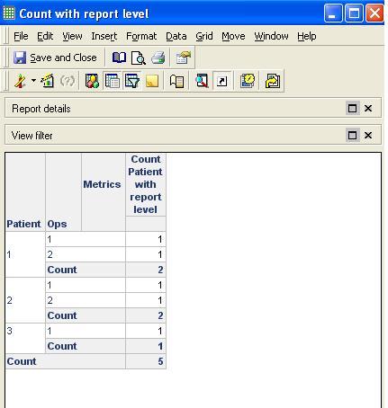 KB30684: How to get the correct count for attribute elements which have ...