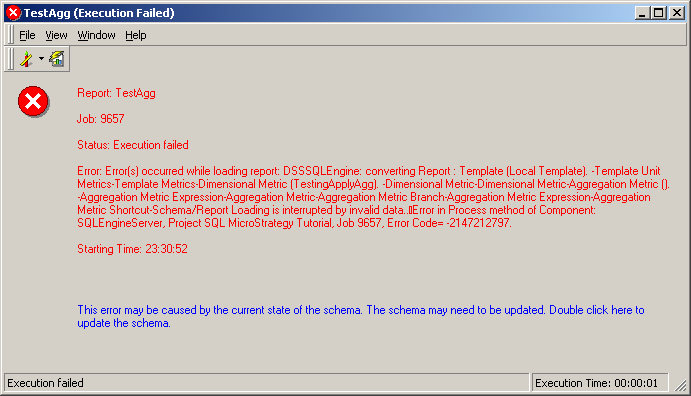 Kb30235 Error S Occurred While Loading Report Dsssqlengine Converting Report Template