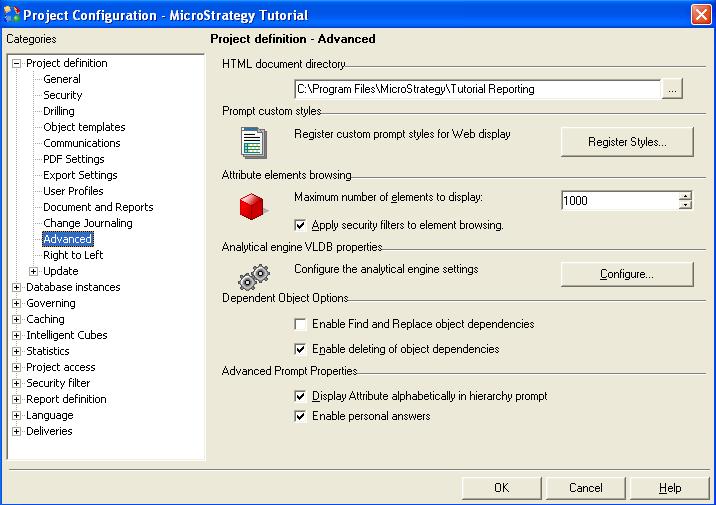 KB9665: How to force the deletion of an application object's dependent objects in MicroStrategy ...
