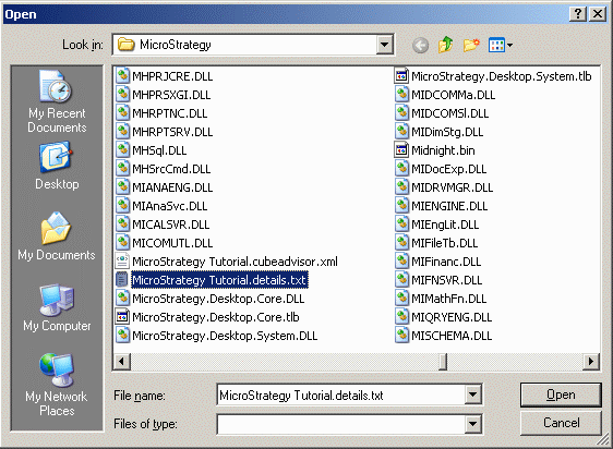 KB30060: How to use MicroStrategy Cube Advisor with MicroStrategy Intelligence Server Universal 9.x