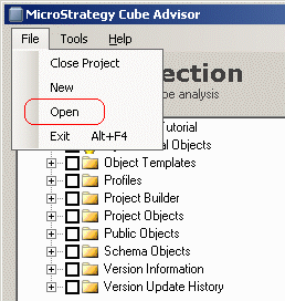 KB30060: How to use MicroStrategy Cube Advisor with MicroStrategy ...