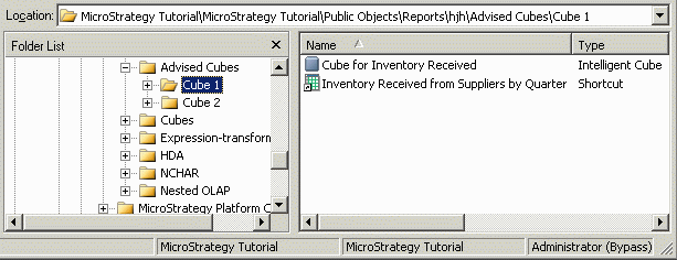 KB30060: How to use MicroStrategy Cube Advisor with MicroStrategy Intelligence Server Universal 9.x
