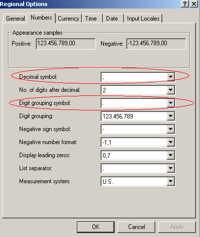 KB15158: How to display Euros with the ‘€ ###.###.###,00’ format in ...