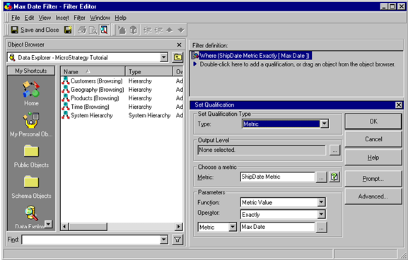 KB18021: How to calculate a level metric that has a condition based on a dynamic Max Date in ...