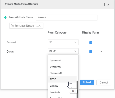 How to Add Form Categories when Creating a Multi-Form Attribute During Data Import