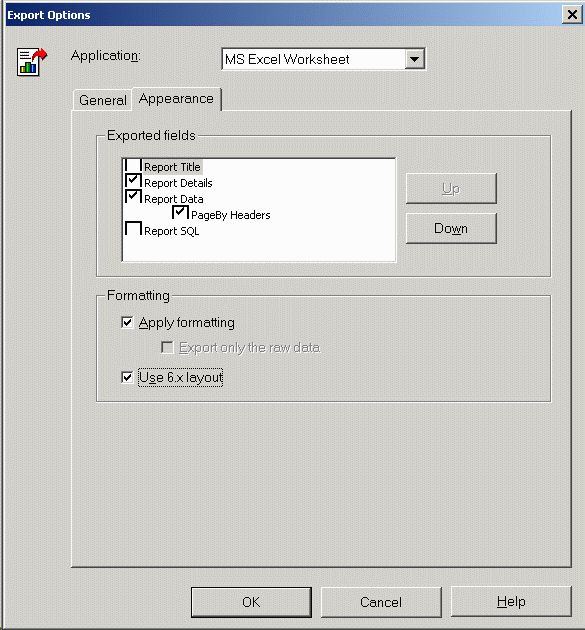 Kb7672 How To Remove The Metrics Column When Exporting To Excel In Microstrategy Developer 9