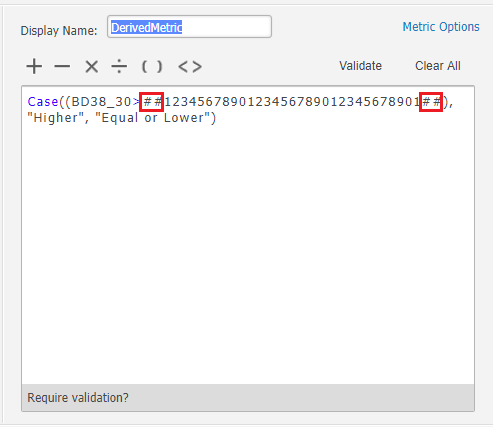 KB441434:Each hash symbol(#) used in metric definition to force a ...