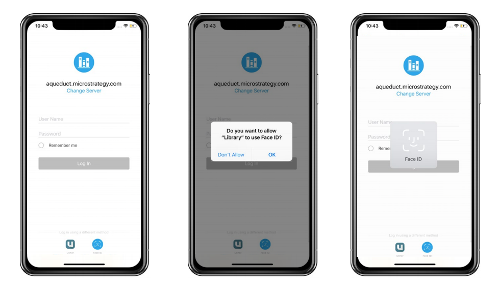 Face ID integration for iPhone X
