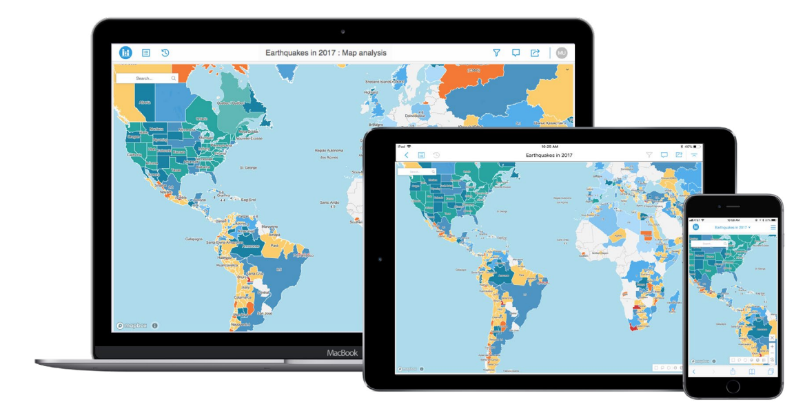 New MicroStrategy Geospatial services introduced in 10.11