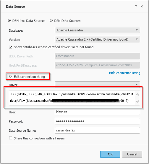 How to connect to Cassandra