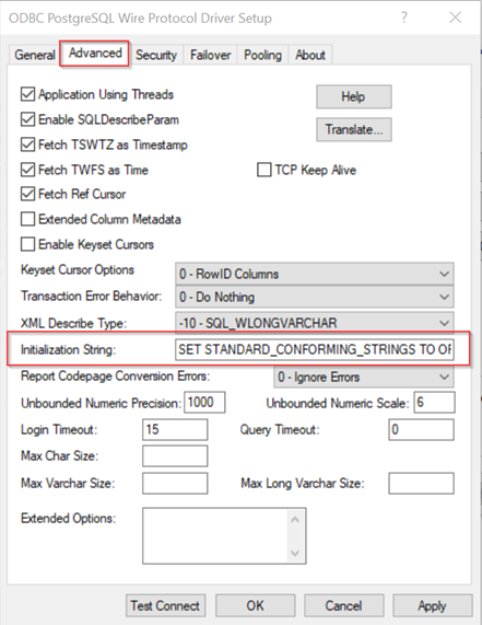 KB441520:Error occurred when using PostgreSQL database 9.1 or above as history list repository ...