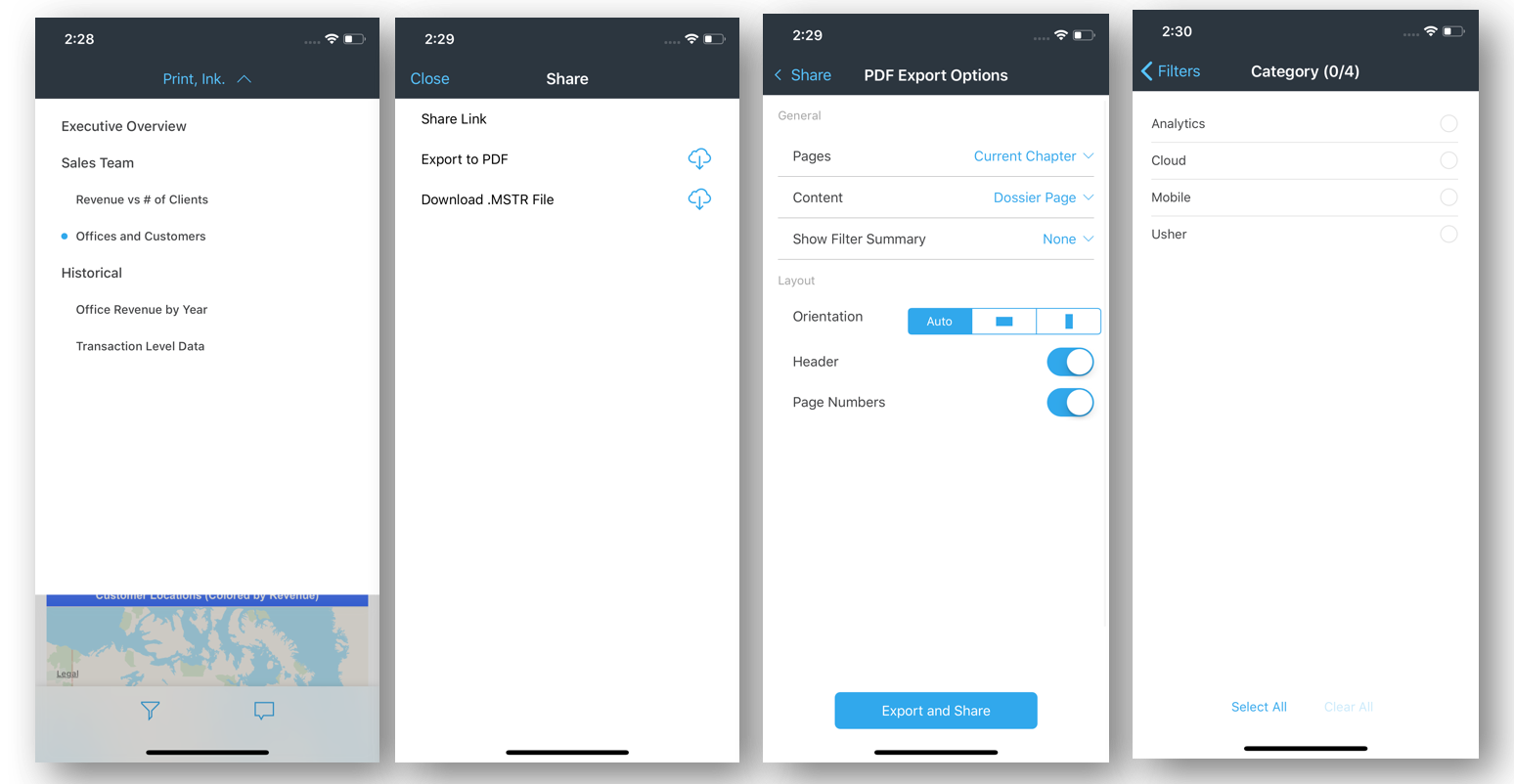 MicroStrategy Library now available for Phones