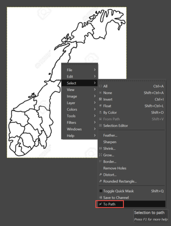 Using GIMP to automate the process of creating HTML maps for Image ...
