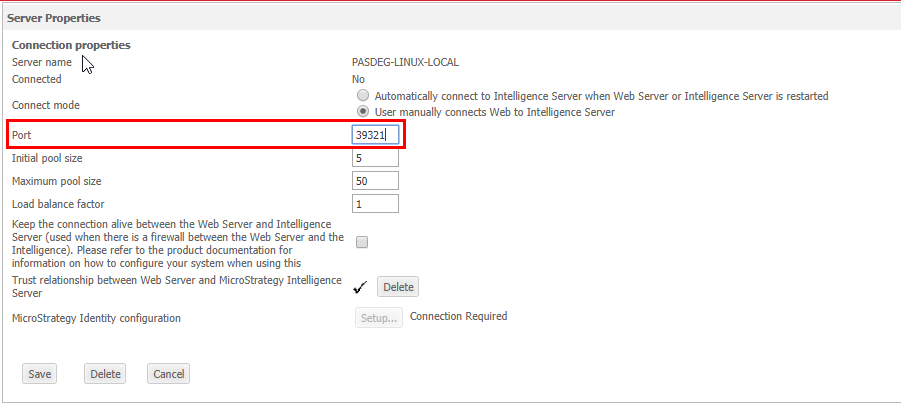 KB325485: How to configure TLS/SSL between the MicroStrategy Web Server and MicroStrategy ...