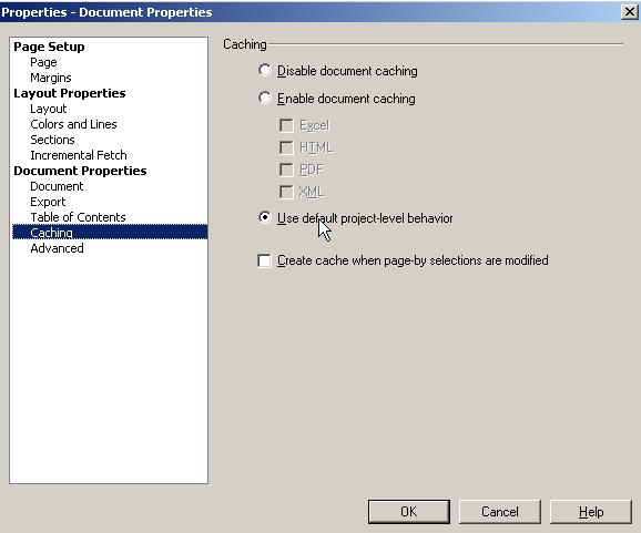 Kb11693 New Feature In Microstrategy 9 Report Services Document Caching 
