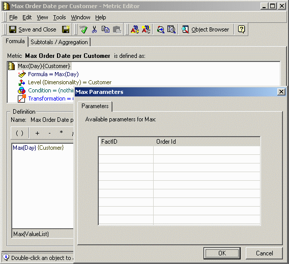 KB419457: How to use metric qualifications in MicroStrategy SQL Engine ...
