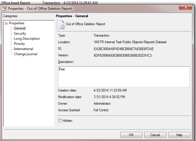 Kb204046 Ffsql Report Not Shown In Search Object When Using Description Field In Object Manager