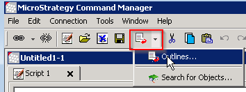 KB440526: How to create a User Procedure based on a Sample Procedure in MicroStrategy Command ...