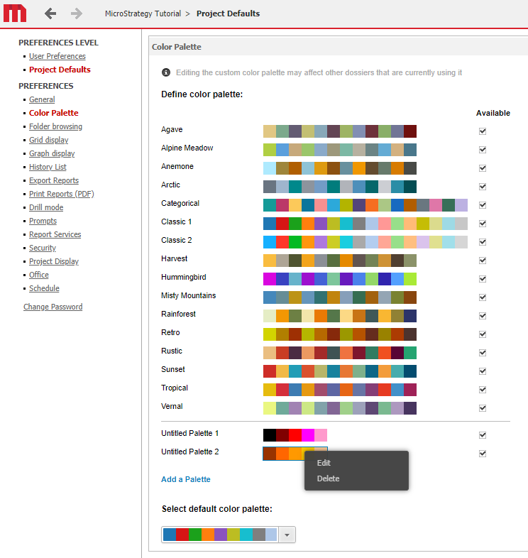 KB442253: How to Delete/Remove Custom Color Palette
