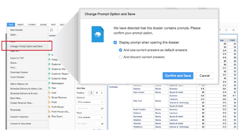 KB440687: Microstrategy version 10.11 is adding a new feature: prompt ...