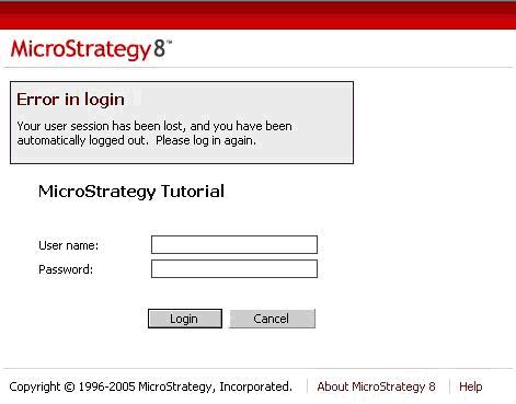 KB12867: How timeout settings in MicroStrategy Web and the ...