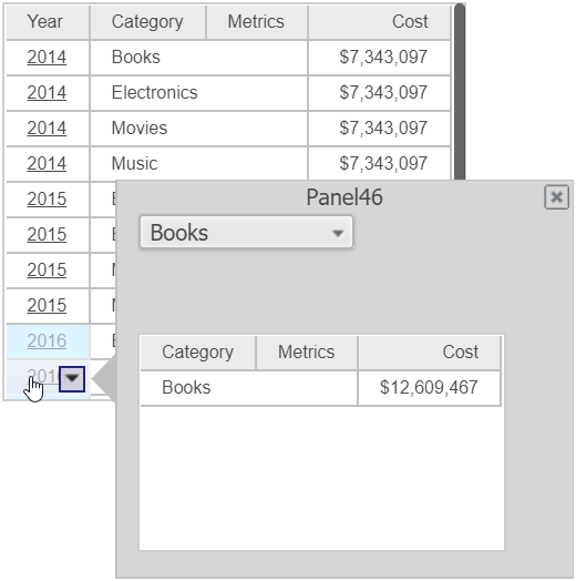 KB440200: Attribute Selector in a Panel Stack becomes unusable if Panel ...