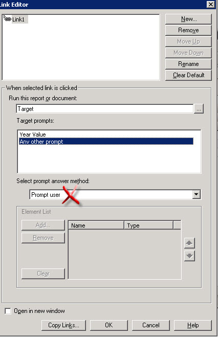 Kb41798 How To Pass Prompt In Prompt Answers From One Report To Another Within Report Services