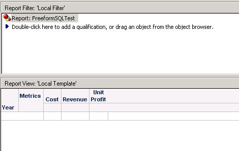 KB43304: Derived tables cannot be generated when report as filter is ...