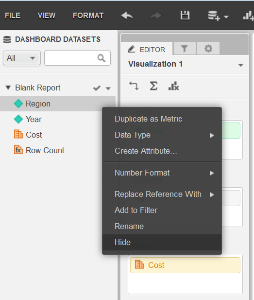 KB248510: How to show hidden objects in VI dashboard/Dossier in ...