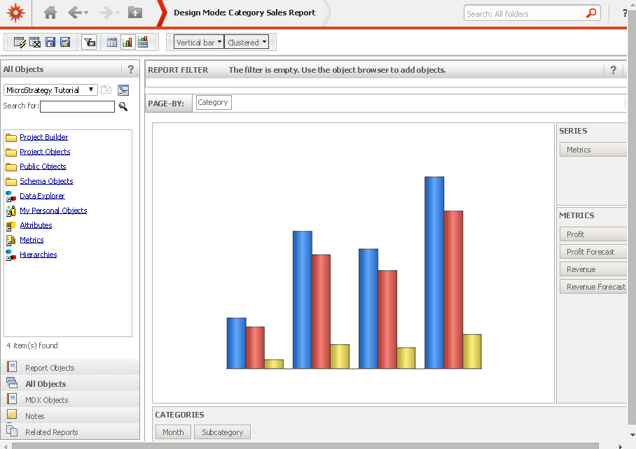 KB18937: New feature in MicroStrategy Web 9.0: Graph design mode.