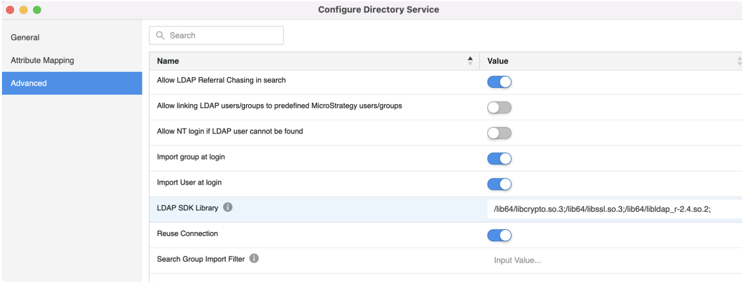 KB485920: LDAP authentication fails in MicroStrategy 2021 Update 9 if the Intelligence Server is ...