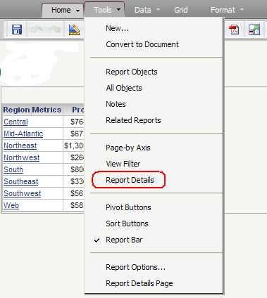 KB31369: How to turn off the Report Details section by default in the Web interface using ...