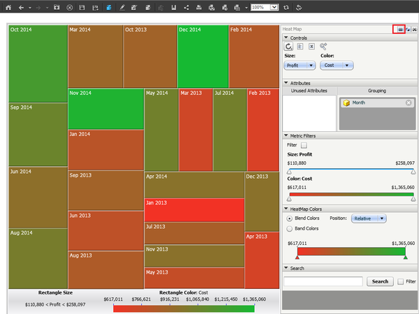 KB273192: The color of the Heat Map widget cannot be changed in ...