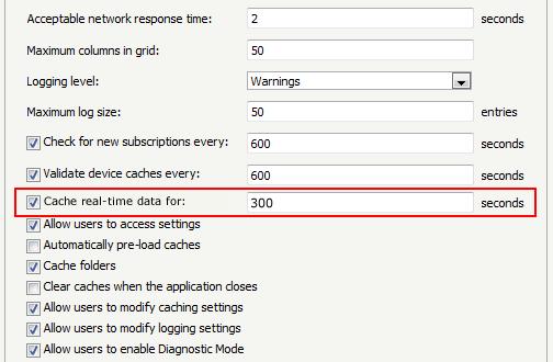 KB39810: How to use "cache real-time data" feature in MicroStrategy Mobile 9.x and 10.x